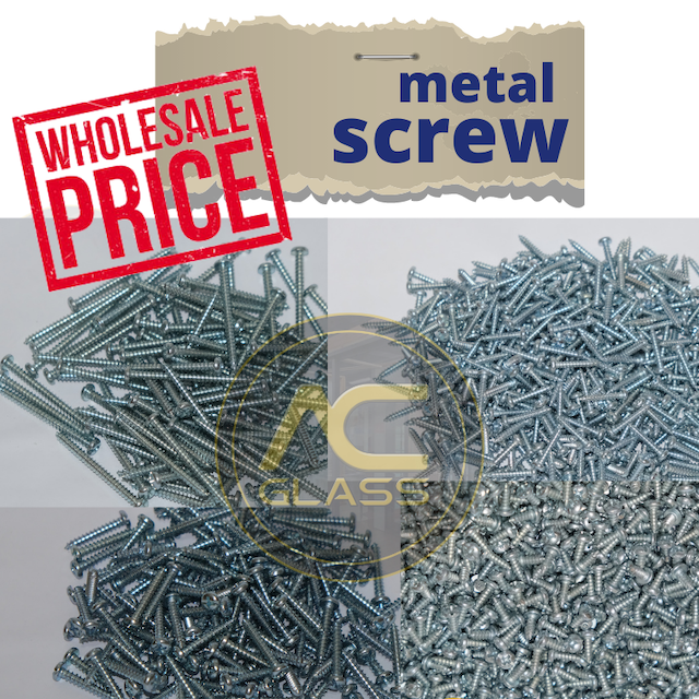 AC GLASS: METAL SCREW per Gross (Anodized/Analok) | Lazada PH