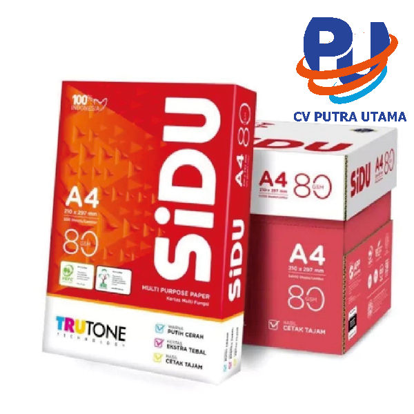 KERTAS HVS SIDU A4 80 GRAM | Lazada Indonesia