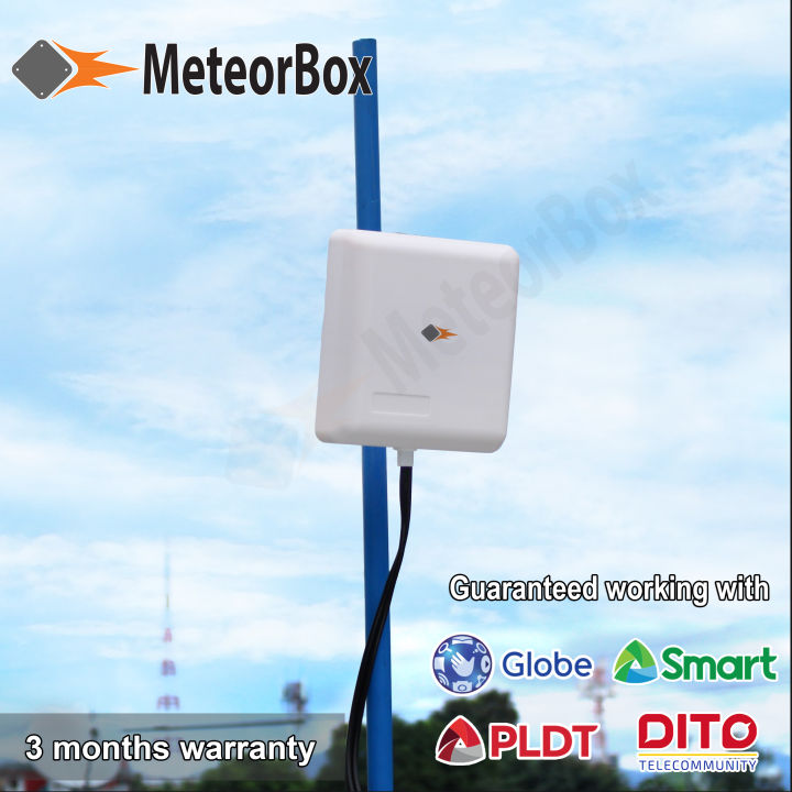 Meteorbox MIMO Antenna 2 x 9dbi for Globe at home, Smart Bro, PLDT R281 ...