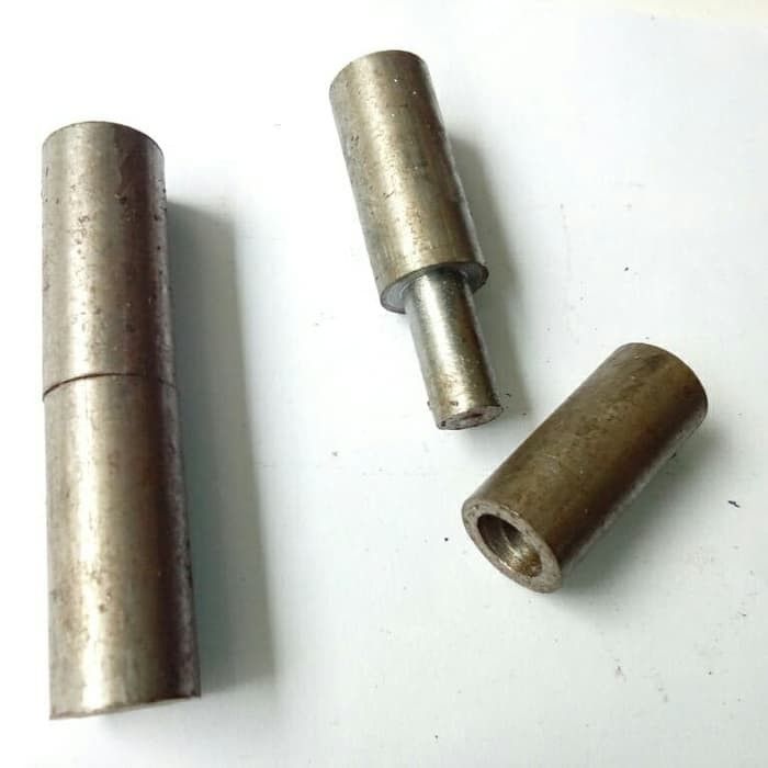 MG - Sepasang (2pcs) Engsel bubut AS 1/2 12mm Engsel pintu besi Engsel ...