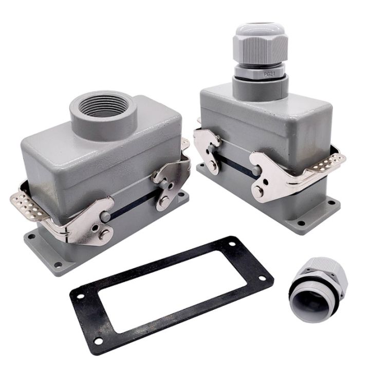 Heavy Duty Connectors HDC HE 016 1/2/3/4 F/M 16pin 16A Screw connection 500V Industrial ...