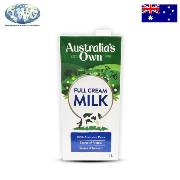 IWG AUSTRALIA'S OWN Full Cream Dairy Milk 1L | Lazada PH