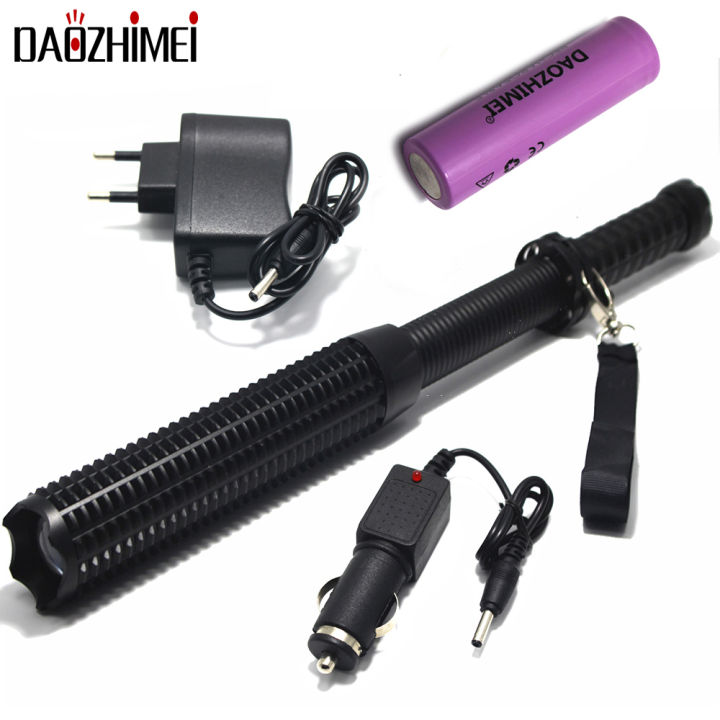 【Premium Quality】 3-Mode Adjustable Flashlight 18650/aaaq5 Telescoping ...