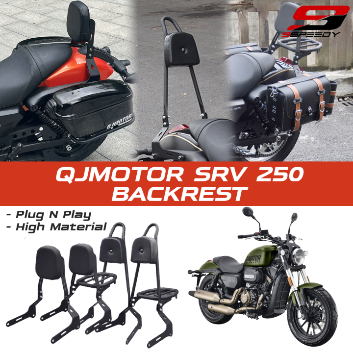 QJMOTOR SRV 250 Backrest | Lazada