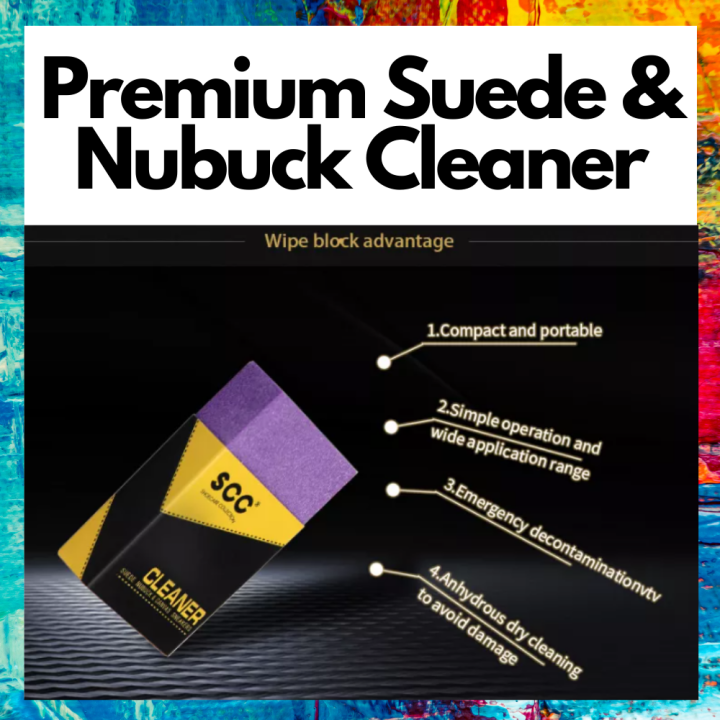 SUEDE & NUBUCK SCUFF ERASER with Brush | Lazada PH