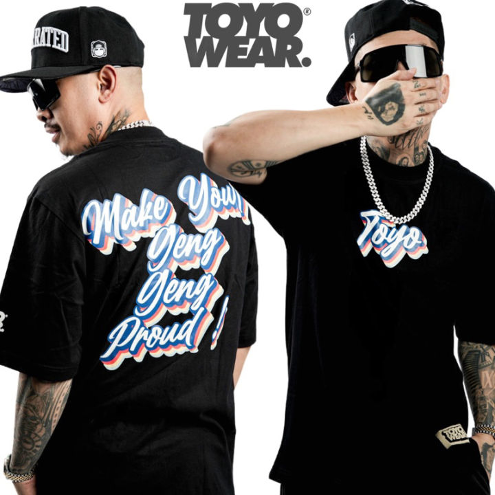 TOYO WEAR MAKE GENG GENG PROUD TEE | Lazada PH