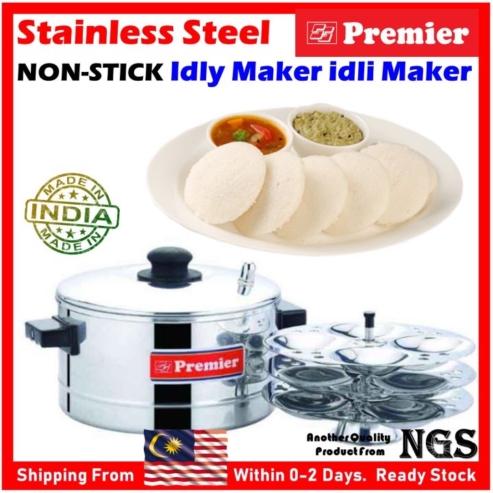 Premier Non Stick Plates / Stainless Steel Plates Idly Maker idli Maker ...