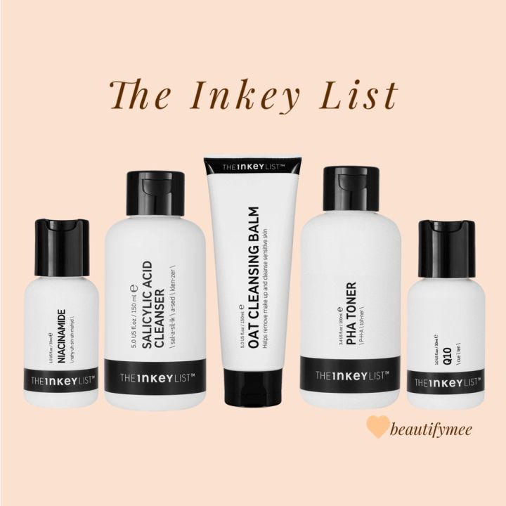 The Inkey List Niacinamide, Retinol, Vitamin C, Caffeine, Hyaluronic ...