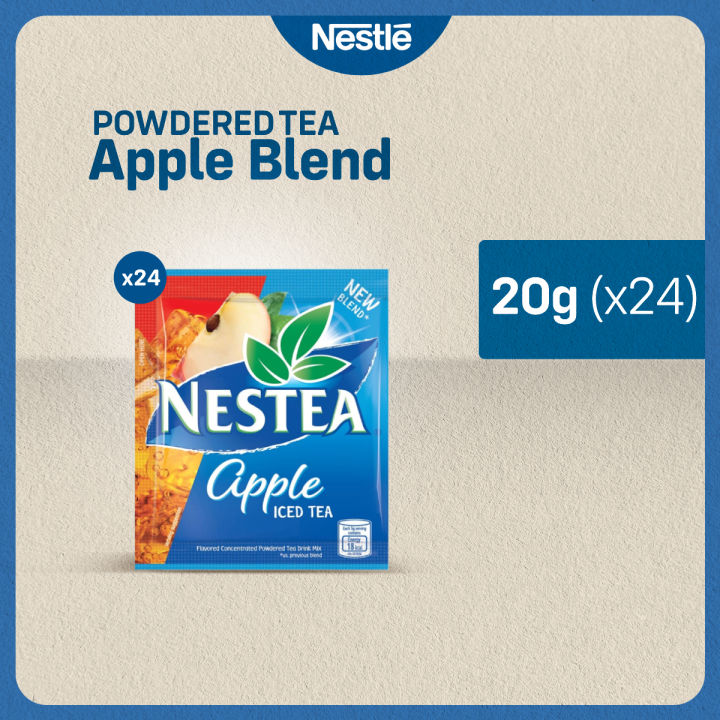 NESTEA Apple Blend Iced Tea 20g - Pack of 24 | Lazada PH