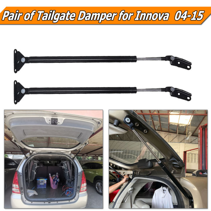 1 Pair (2 pcs RH & LH) Back Door Stay Gas Strut Rear Door Shock ...
