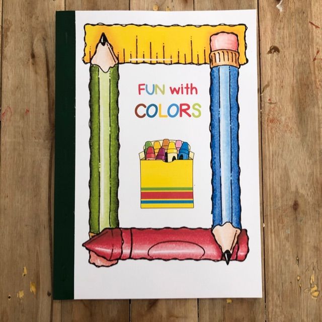 Colors & Coloring Workbook for Kids (Ages 3–5) | 45 Pages | Learn ...