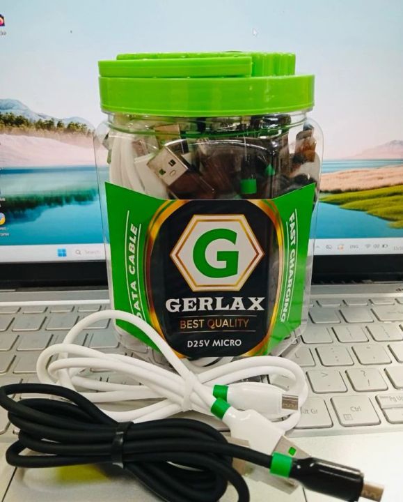 [Satuan] Gerlax Kabel Data 3A Fast Charging USB Micro USB Type-C Model ...