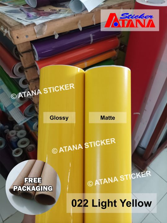 Skotlet Kuning Muda Glossy Doff Lemon 022 Stabilo Pastel Light Yellow ...