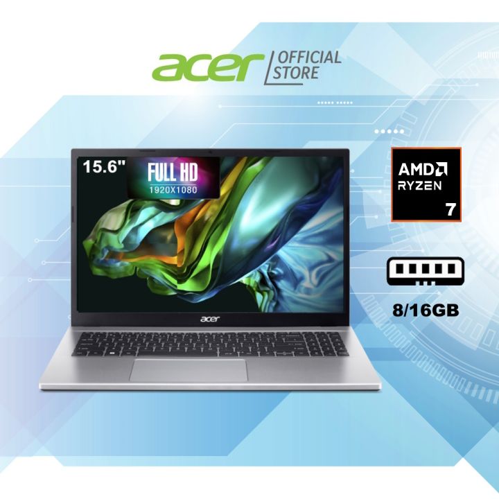 [AMD Ryzen 7] Acer Aspire 3 A315-44P-R898/R83V 15.6-inch FHD Display ...