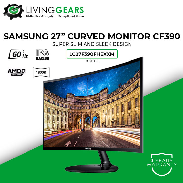 Samsung 24 / 27 inch LC24F390FHEXXM LC27F390FHEXXM Curved FHD LED ...