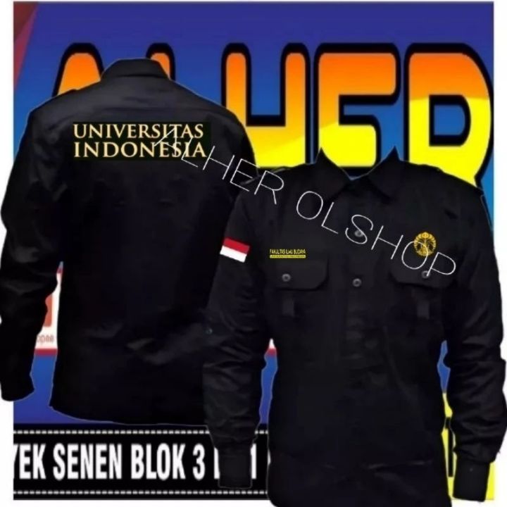 kemeja UI baju UI seragam UI kemeja universitas Indonesia baju ...