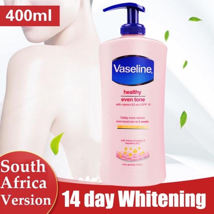 400ml Vaseline Nicotinamide Permanent Whitening Body Lotion Skin care ...