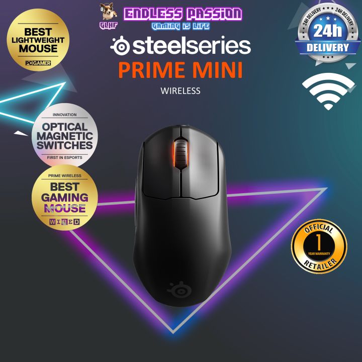 SteelSeries Prime Mini Wireless FPS Gaming Mouse | Lazada Singapore