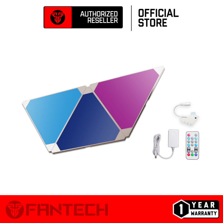 Fantech Smart Life RGB Triangle Light Panels SLP0103 LA1ALP Works with ...