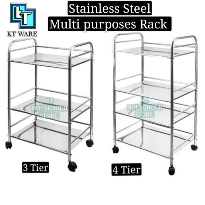 KT WARE STAINLESS STEEL MULTI RACK / OVEN RACK / SIDE TABLE RESTAURANT ...