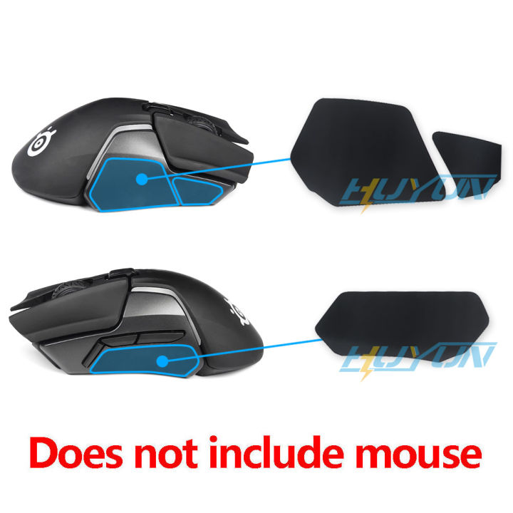 For Steelseries Rival 600 / Rival 650 mouse Anti-slip Side Grip Tape ...