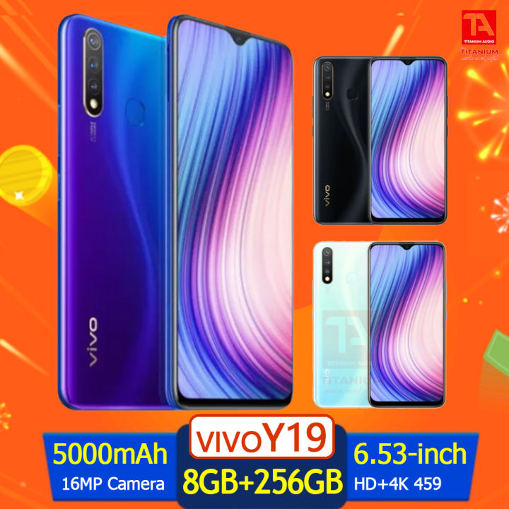 Legit Vivo Y19 Original Phone ram 8gb rom 256gb Android Smartphone 6.53 ...