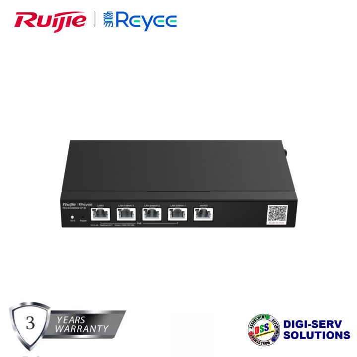 Reyee by Ruijie RG-EG305GH-P-E 5-Port High-Performance Cloud Managed ...