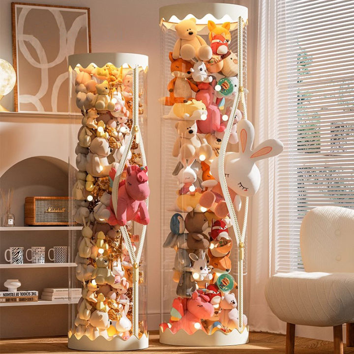 Doll Houses /with Zipper /Doll Storage Bucket /Transparan /Tabung ...