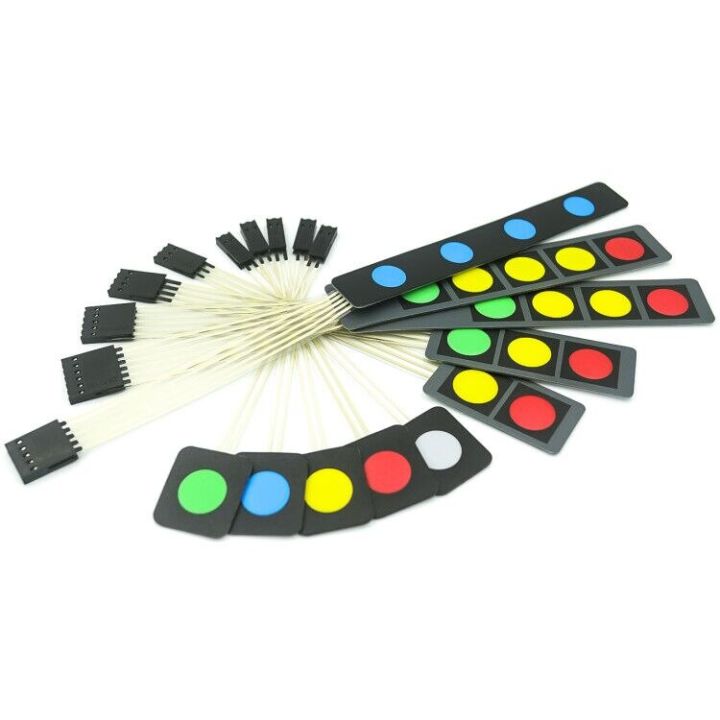 1 2 3 4 5 Key Button Membrane Switch Matrix Array Keyboard Keypad Control Panel Pad Diy Kit For