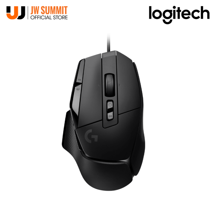 Logitech G502 X LIGHTFORCE Hybrid Optical Mechanical Primary Switches ...