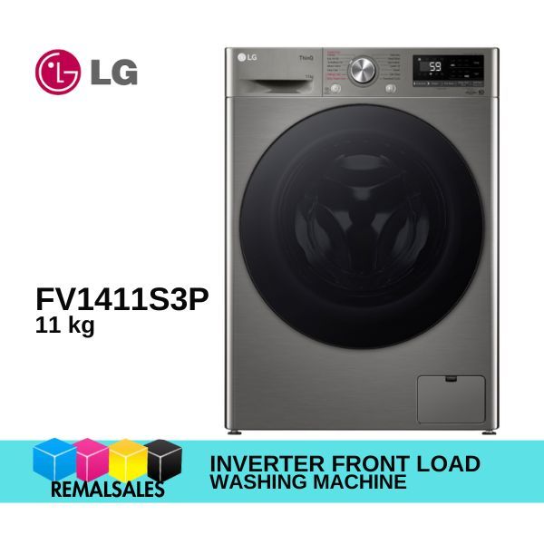 LG FV1411S3P 11kg Inverter Front Load Washer | Lazada PH