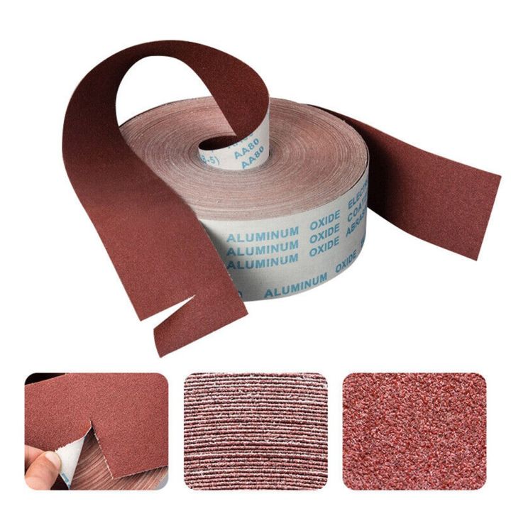 Unnicoco 1 PCS Emery Cloth Polishing Sandpaper Roll Emery Cloth Sanding ...