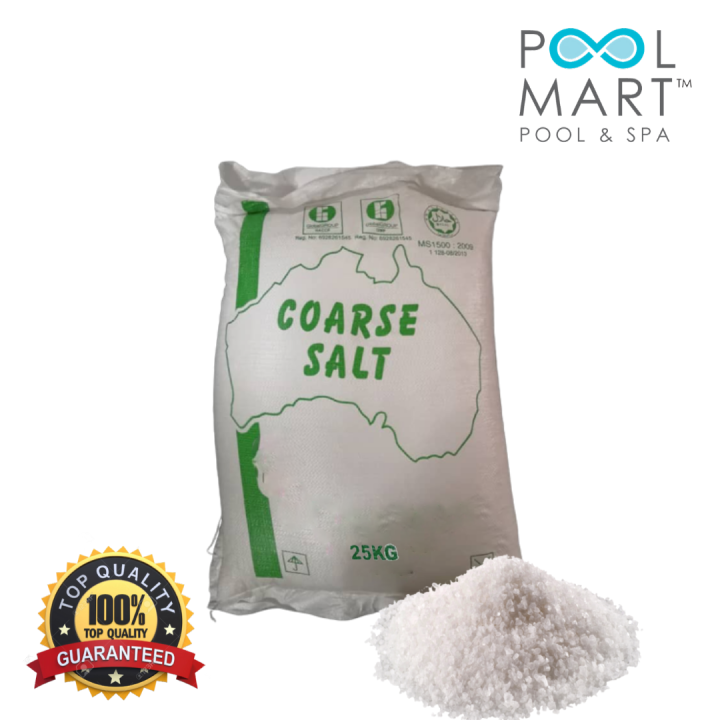 POOL MART Australia Salt 25KG/per bag Swimming Pool Salt | Lazada