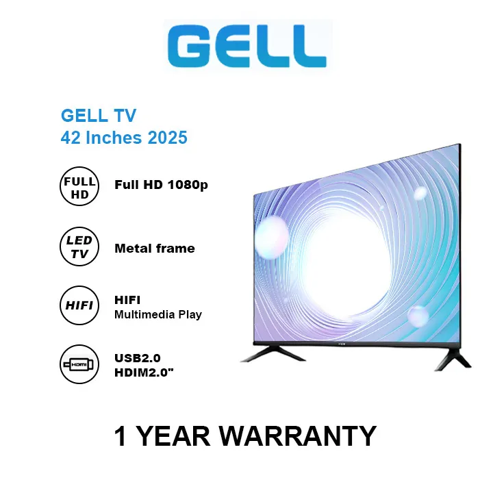 GELL 42 inch Smart TV 42inches tv flat on sale screen led tv FHD TV ...