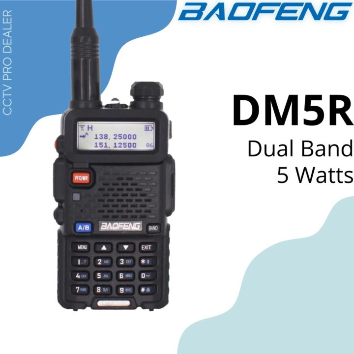 Baofeng DM-5R M-5R Plus Dual Band DMR Digital Two-Way Radio | Lazada PH