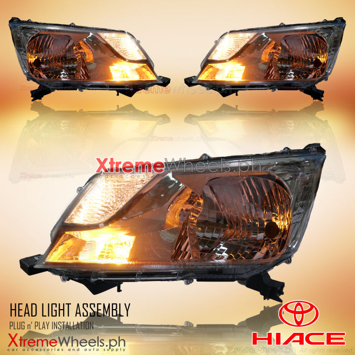 Toyota Hi ace Commuter Deluxe / GL 2019 to 2025 Head Light Assembly ...