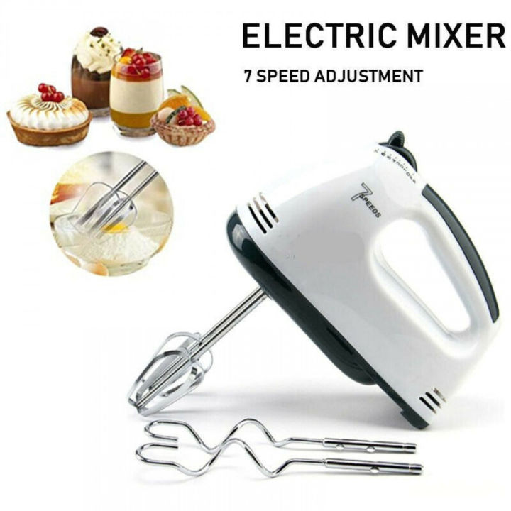 lucky store - PROMO- Mini Hand Mixer 7 Speed / Mixer Adonan Kue Roti ...