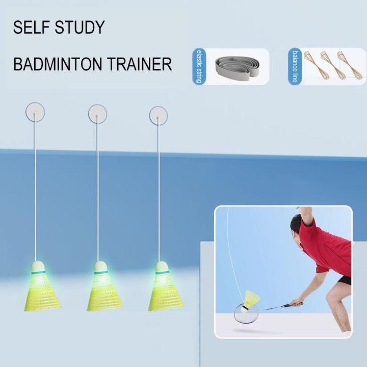 Single Badminton Training Device Set Indoor And Outdoor Suspended ... Single Badminton Training Device Set Indoor And Outdoor Suspended ...