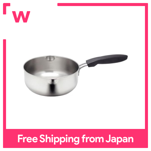 Maruyama Naj La Rocca Triple Layer Steel Gyohira Pot 20cm, IH compatible, gas stove compatible ...