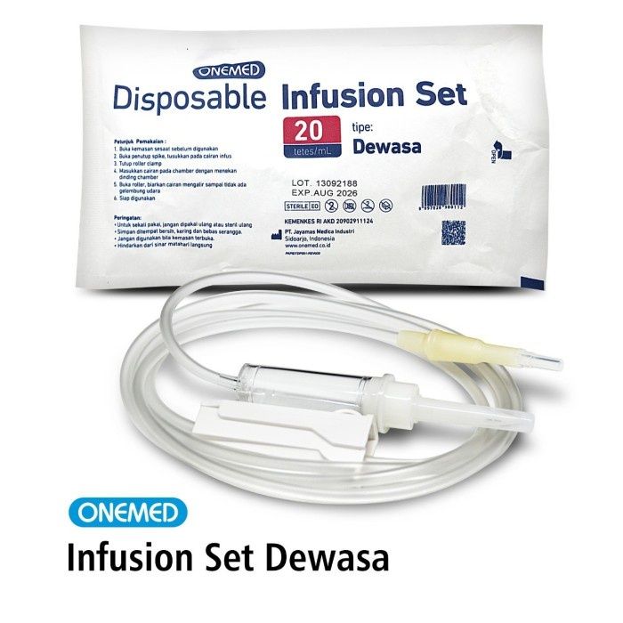 ONEMED INFUS SET DEWASA infusion set adult | Lazada Indonesia