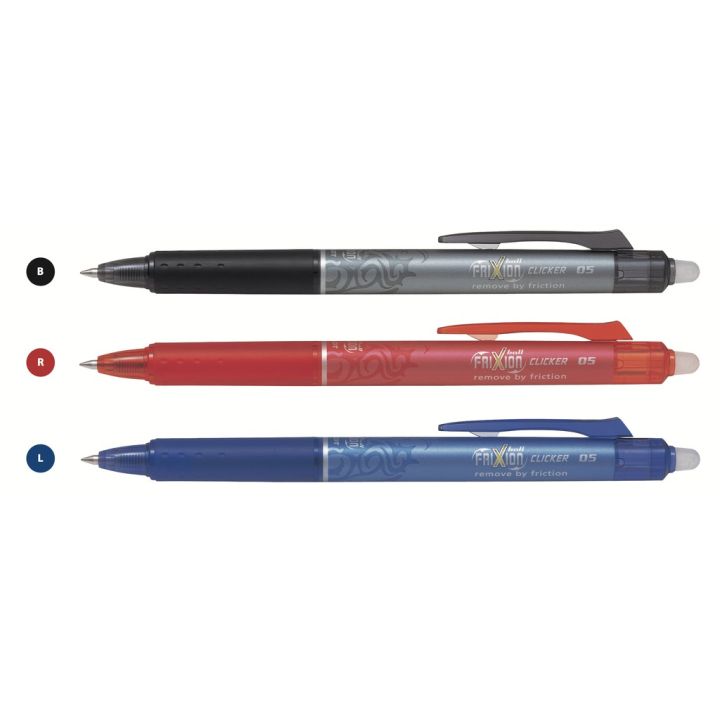Pilot Frixion Ball Clicker Pen 0.5mm Retractable Erasable Pen | Lazada PH