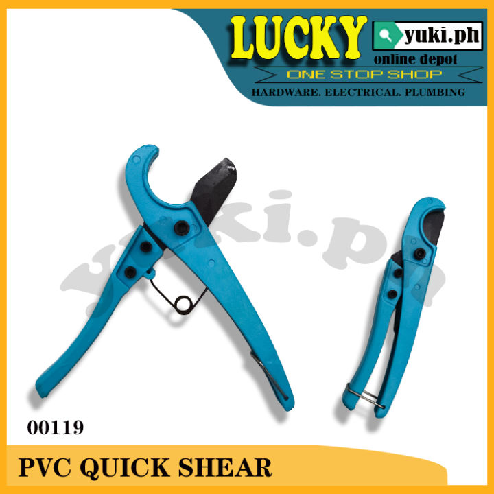 Professional Quick Shear PVC Conduit Pipe Cutter Strong Force 00119 ...