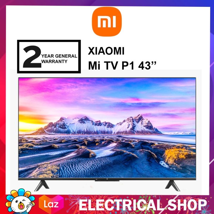 Xiaomi 43'' / 55" TV P1 L43M6-6ARG Mi LED Series 4K Ultra HD L43M66ARG ...