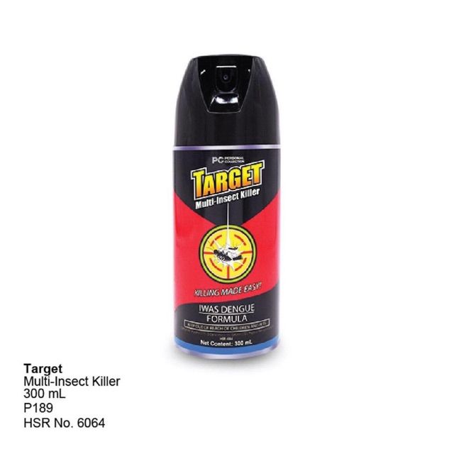Personal Collection Target Multi Insect Killer Spray 300ml | Lazada PH