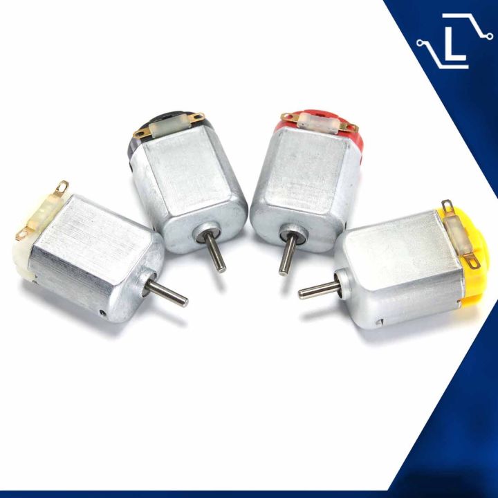 [Luminense] DC Motor 3V - 6V 130 Mini DC Motor 16000RPM Shaft 130 Small Motor toy car motor ...