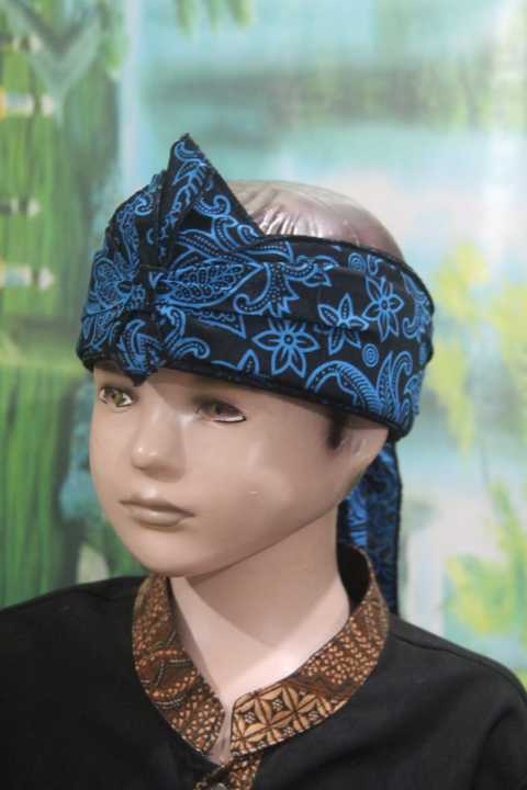 IKET KEPALA SUNDA JAWA BATIK TRADISIONAL ATAS BOLONG DEWASA DAN ANAK ...