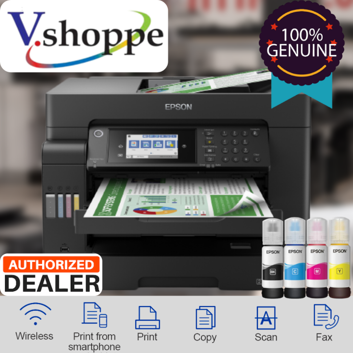 Epson EcoTank L15150 A3 WiFi Wireless Duplex All-in-One AIO 3 in 1 Ink ...