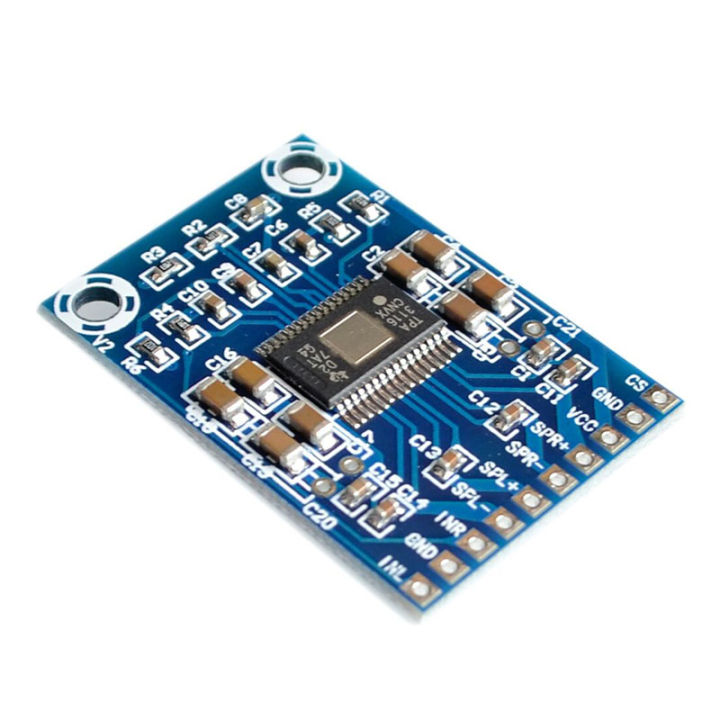 DC 12V-24V 2x50W Dual Channel Mini Digital Amplifier Board Class D 50W ...