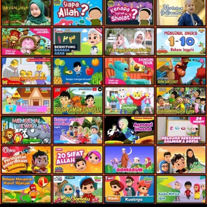 Flashdisk 8GB Full Isi mp4 edukasi belajar membaca dan mengaji untuk Anak2 dan kartun2 | Lazada ...