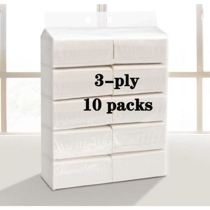【10 packing】Tissue Facial Tissue order Tissue 4-Ply Facial Tissue Car ...